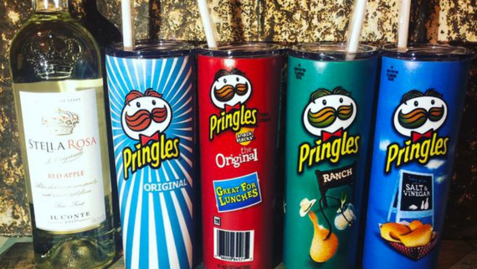 Artist Creates Pringles Wine Tumbler Inspired by Texas Woman