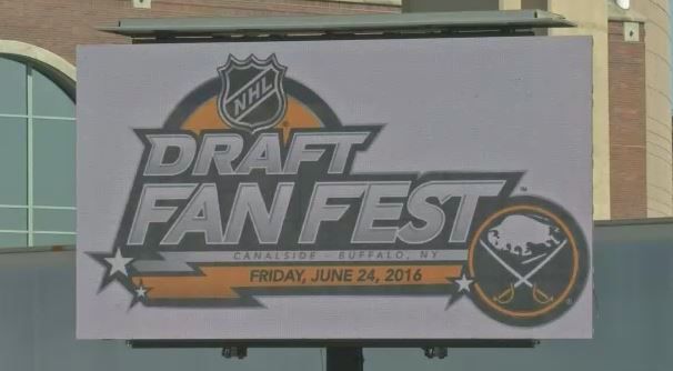 NHL Draft Fan Fest at Canalside Delights the Crowd