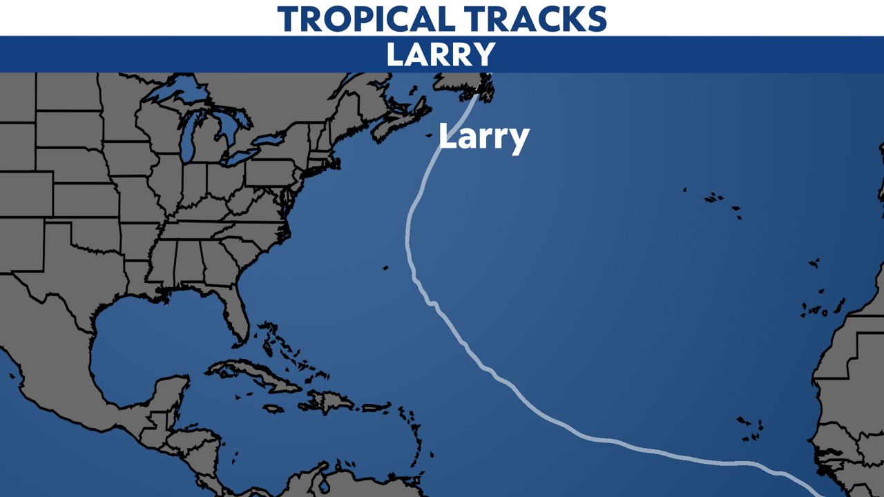 Hurricane Larry made landfall in Newfoundland