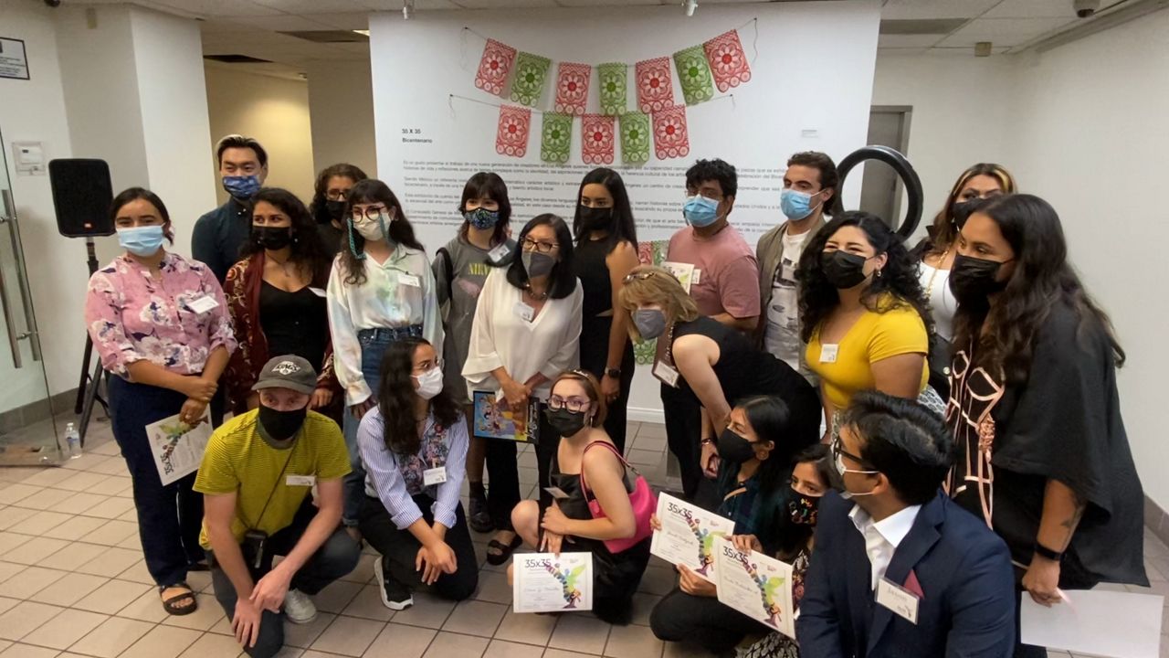 New exhibit at Mexican Consulate highlights work of young, emerging artists