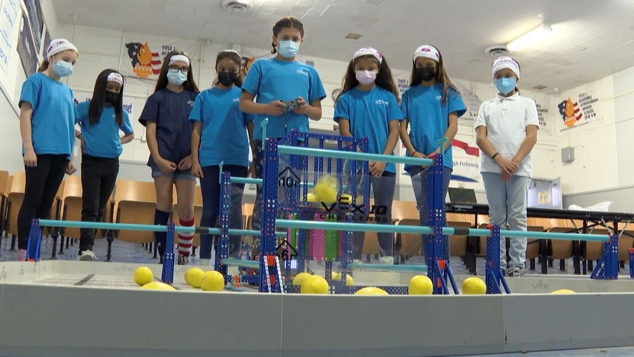 Robotics team encouraging more girls to engage in STEM