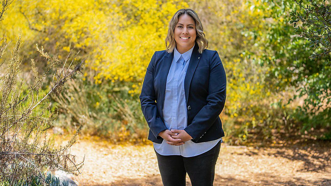 Caroline Menjivar prepares for state Senate