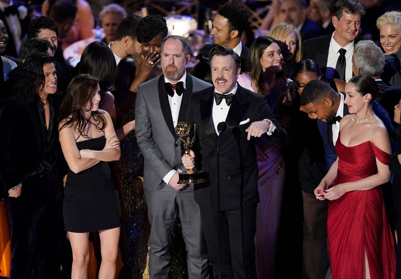 Emmy Moments: A winner's joy — in song — lifts Emmy night