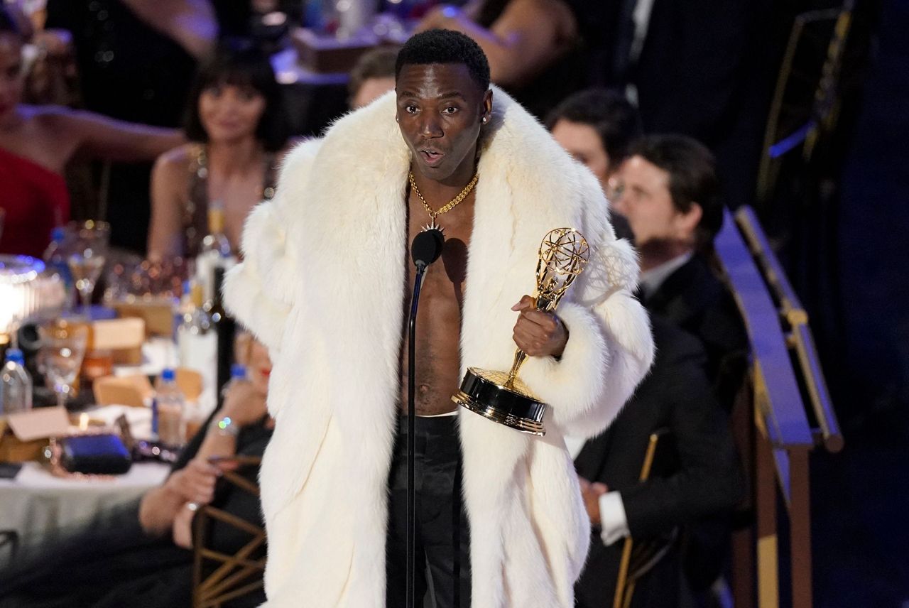 Emmy Moments: A winner's joy — in song — lifts Emmy night
