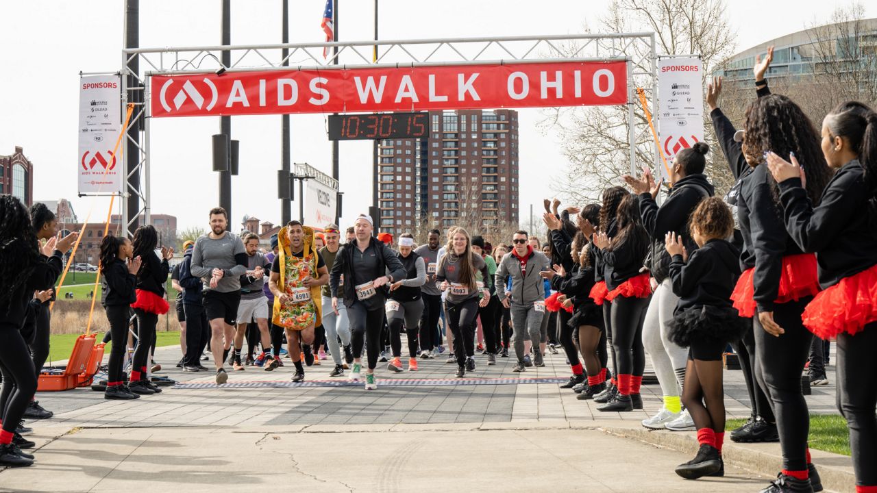 AIDS Walk volunteer walks with a purpose