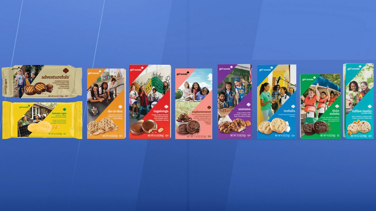 Girl Scout cookies on sale Jan. 12