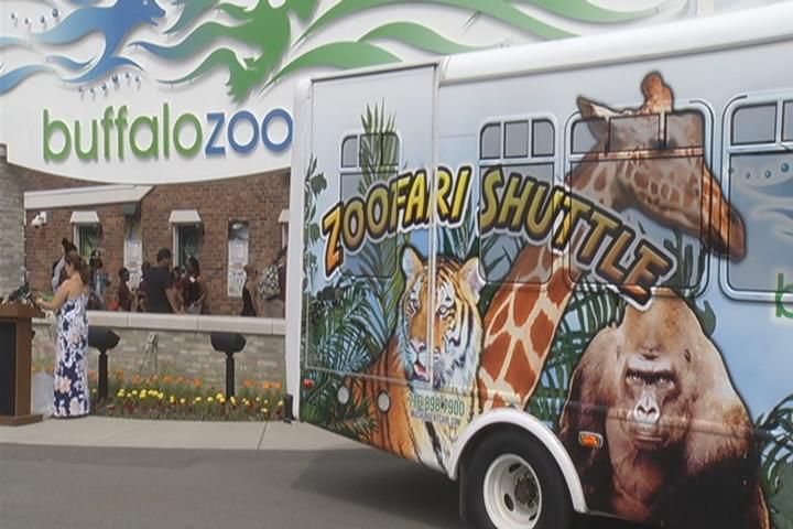 Buffalo Zoo Unveils Zoofari Shuttle