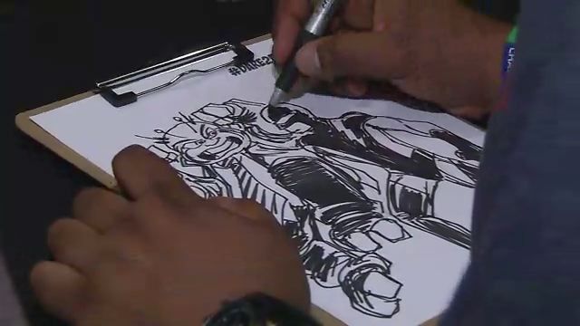 Quick Draw Competition Brings Illustrators and Would-be Comic Artists ...