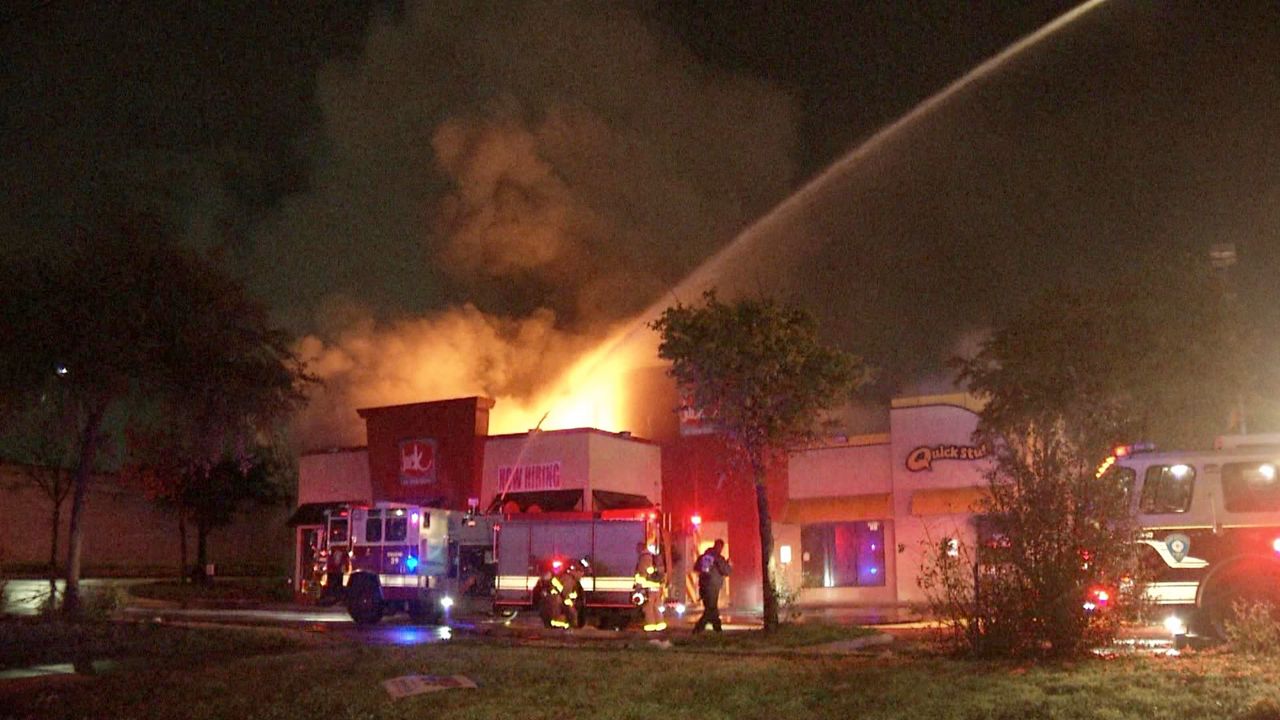 Fire Tears Through North Side Jack In The Box