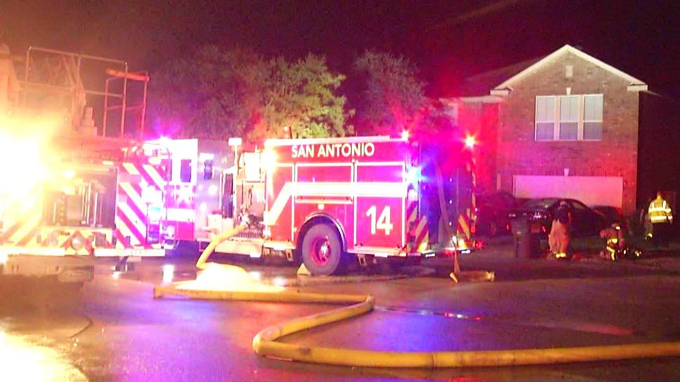 Lightning Strikes Satellite Dish, Starts Fire