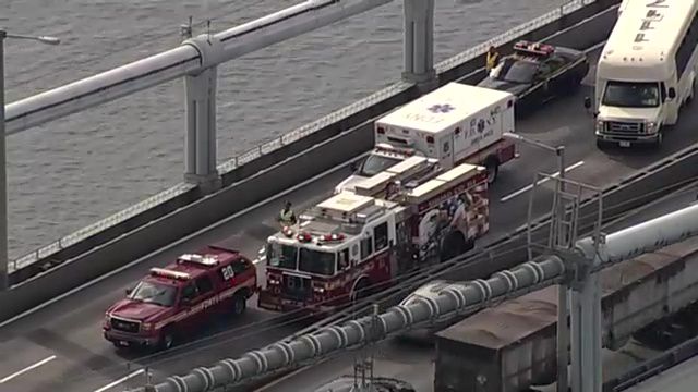 Contractor falls while on job at Whitestone Bridge