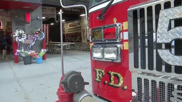 September 11th commemoration at Midtown firehouse with the most ...