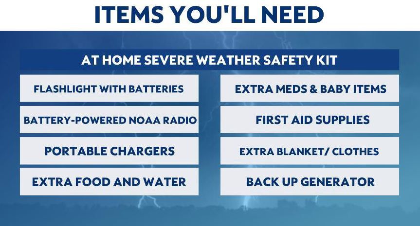 Spring begins with Severe Weather Preparedness Week