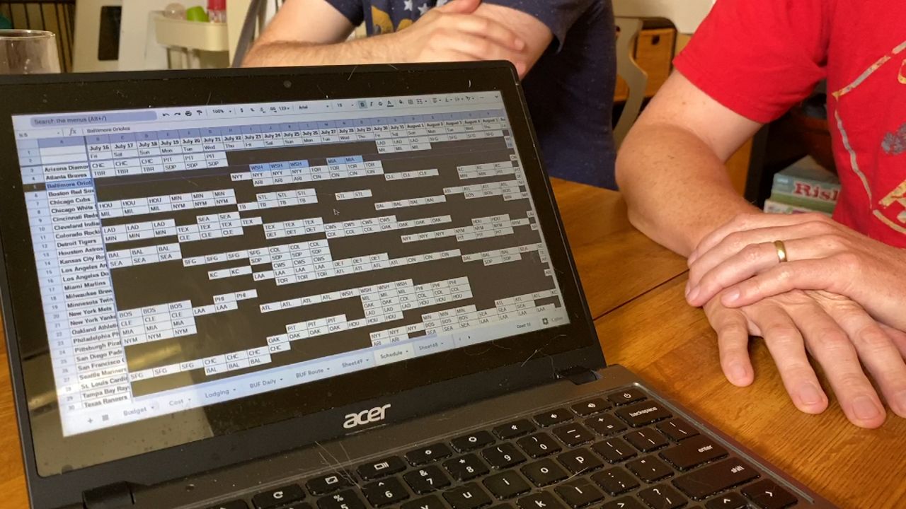 Friends attempt to see 30 MLB parks in 30 day