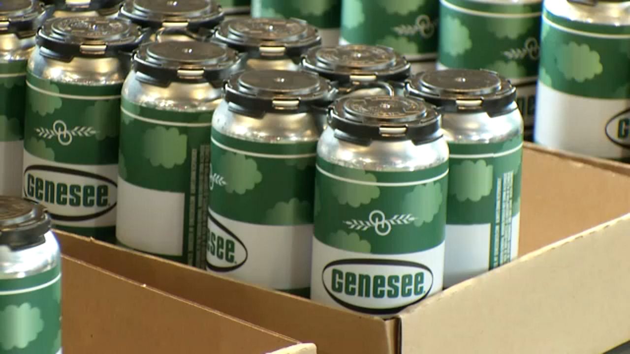 Hundreds Line Up For Genesee's New "Dream Ale"