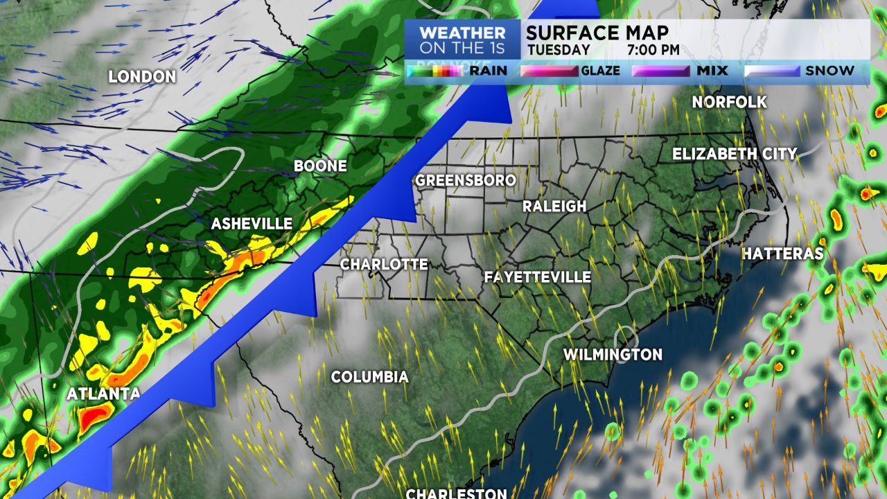 Big Changes with a robust cold front