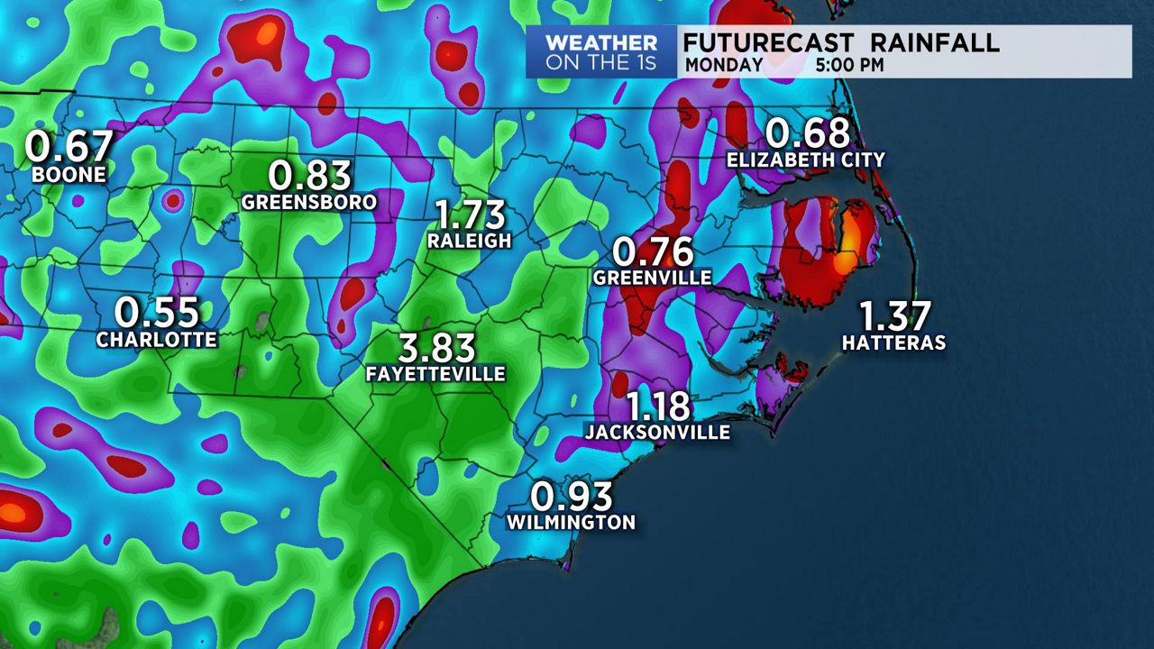 Rain chances increasing