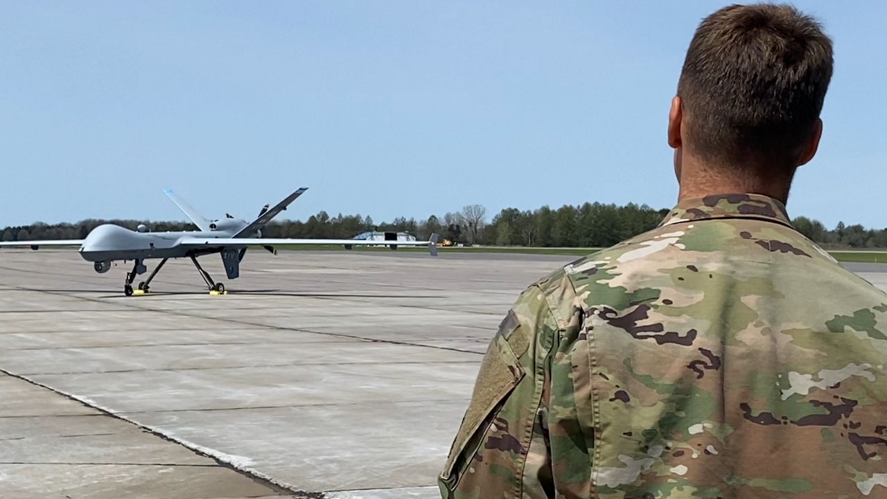 Reaper drone flies from Syracuse to Rome