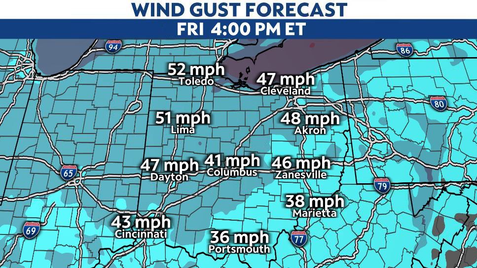 Ohio deals with a brutal winter storm into Saturday