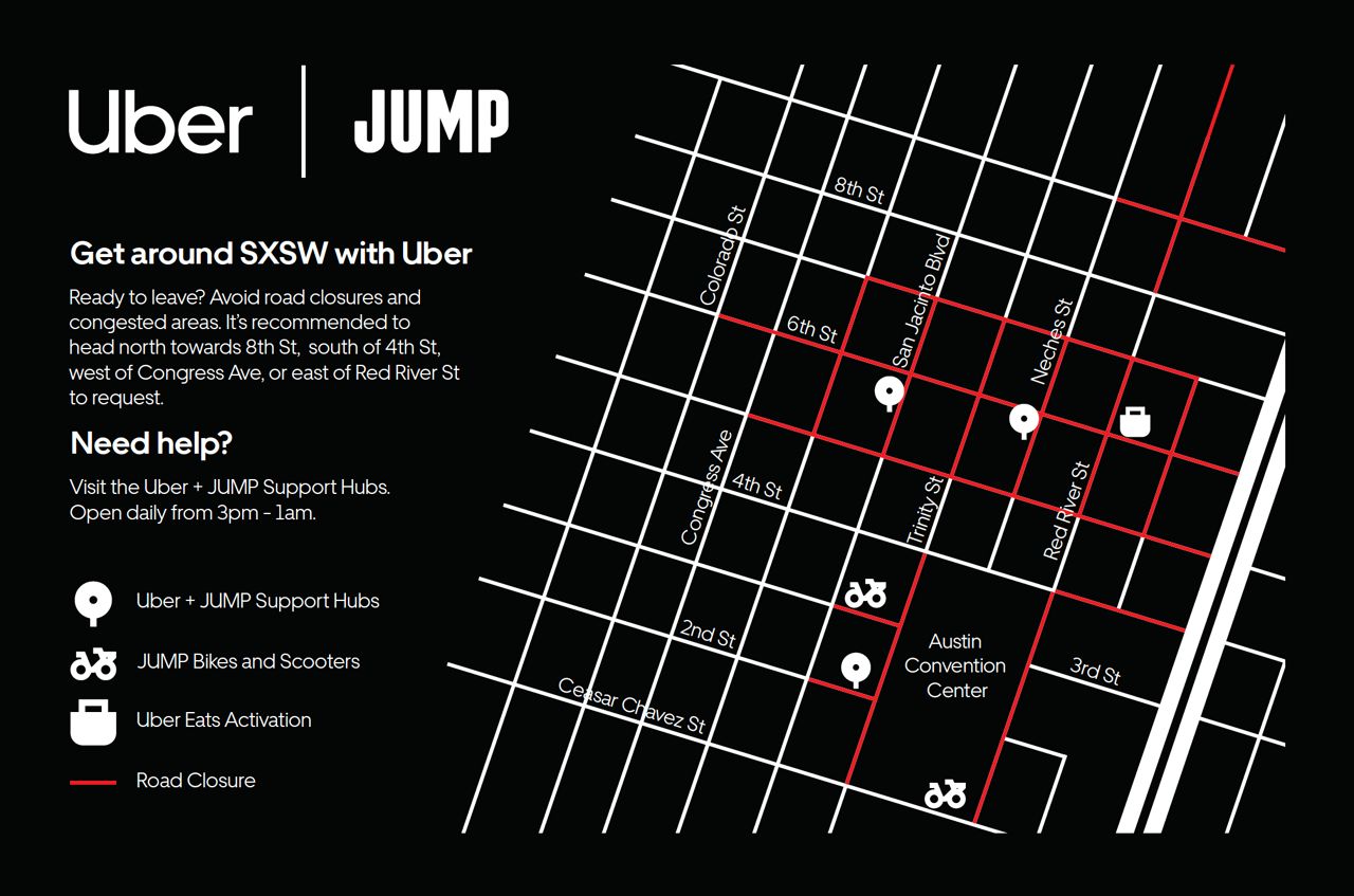 Uber Offers Multiple Transportation Options During SXSW 2019
