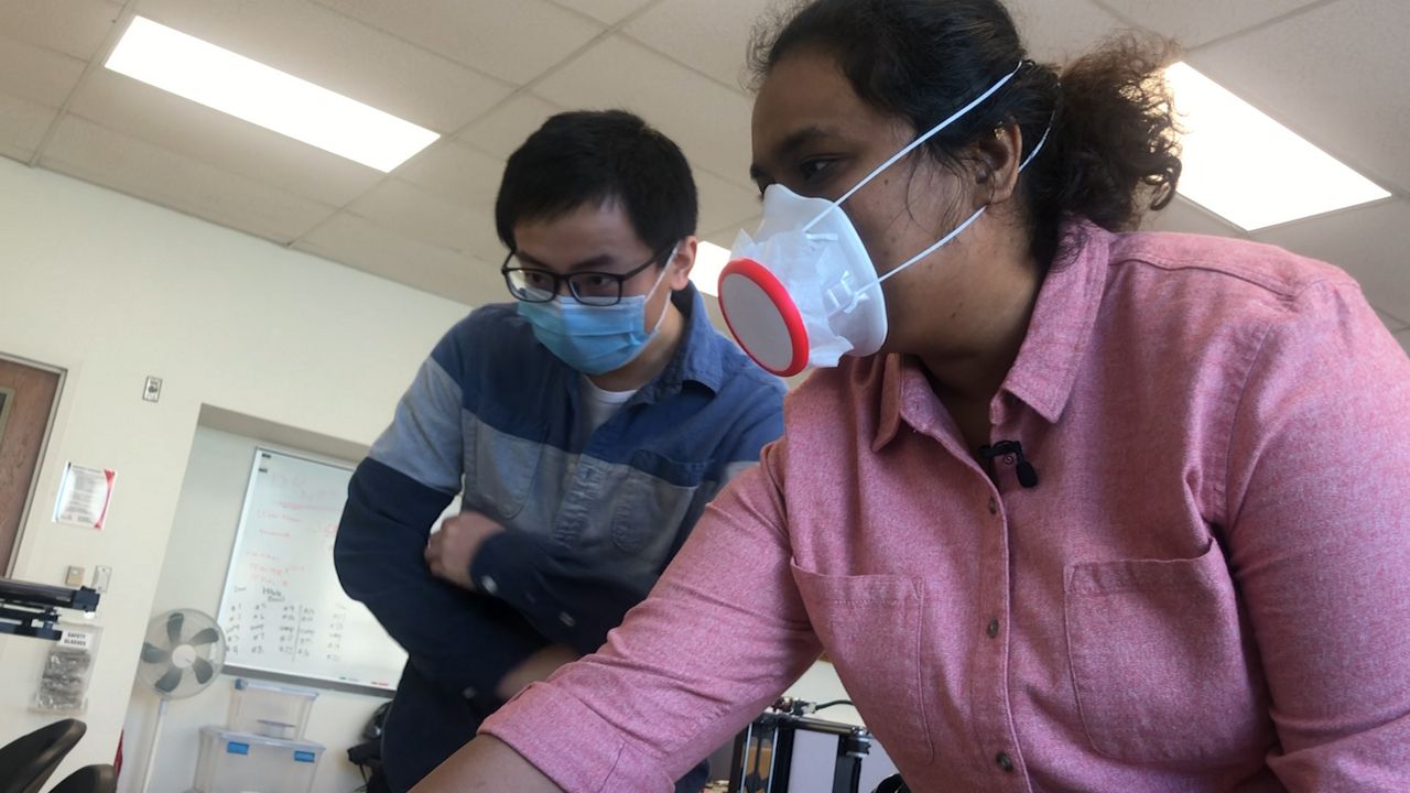 Students Take Masking to a Whole New Level with 3D Printing