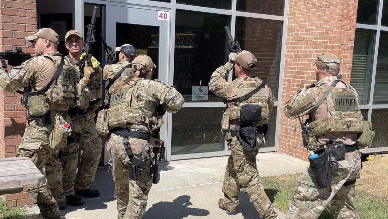 Police train for active shooter situations