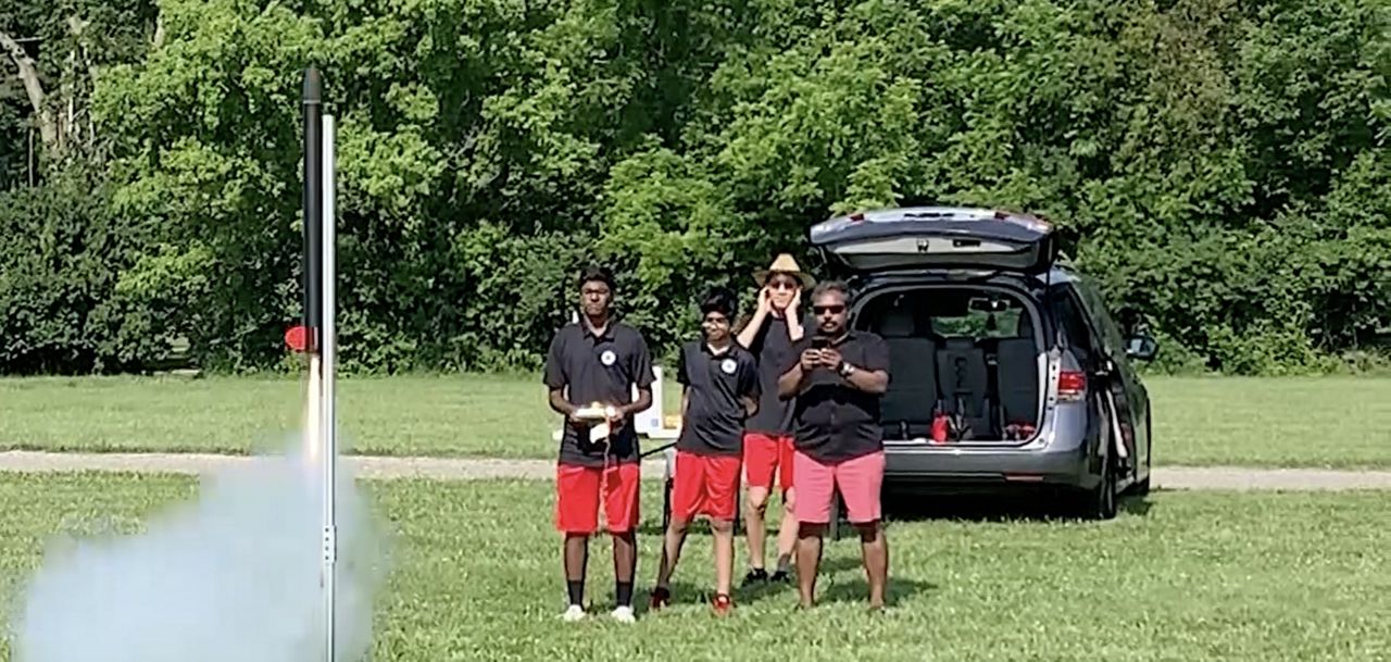 Rocketry team competes in national competition