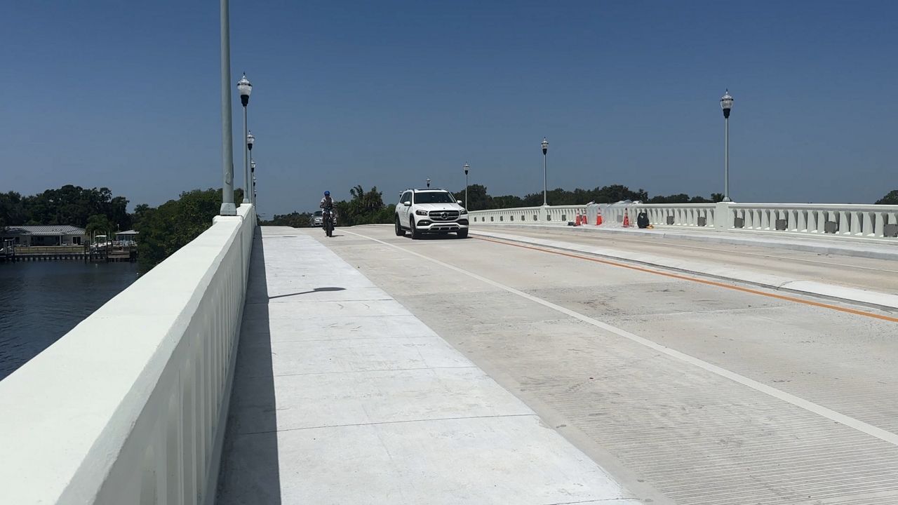 Construction ends on the new 40th Avenue Bridge in St. Pete