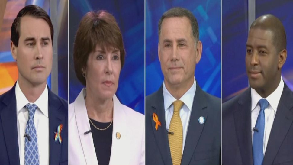 Florida's Democratic candidates for governor face off in 1st debate