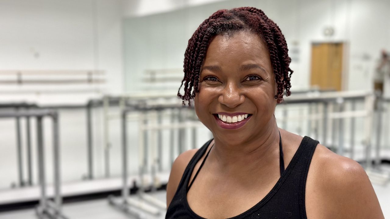 Tina at the Straz; dancers have major skills