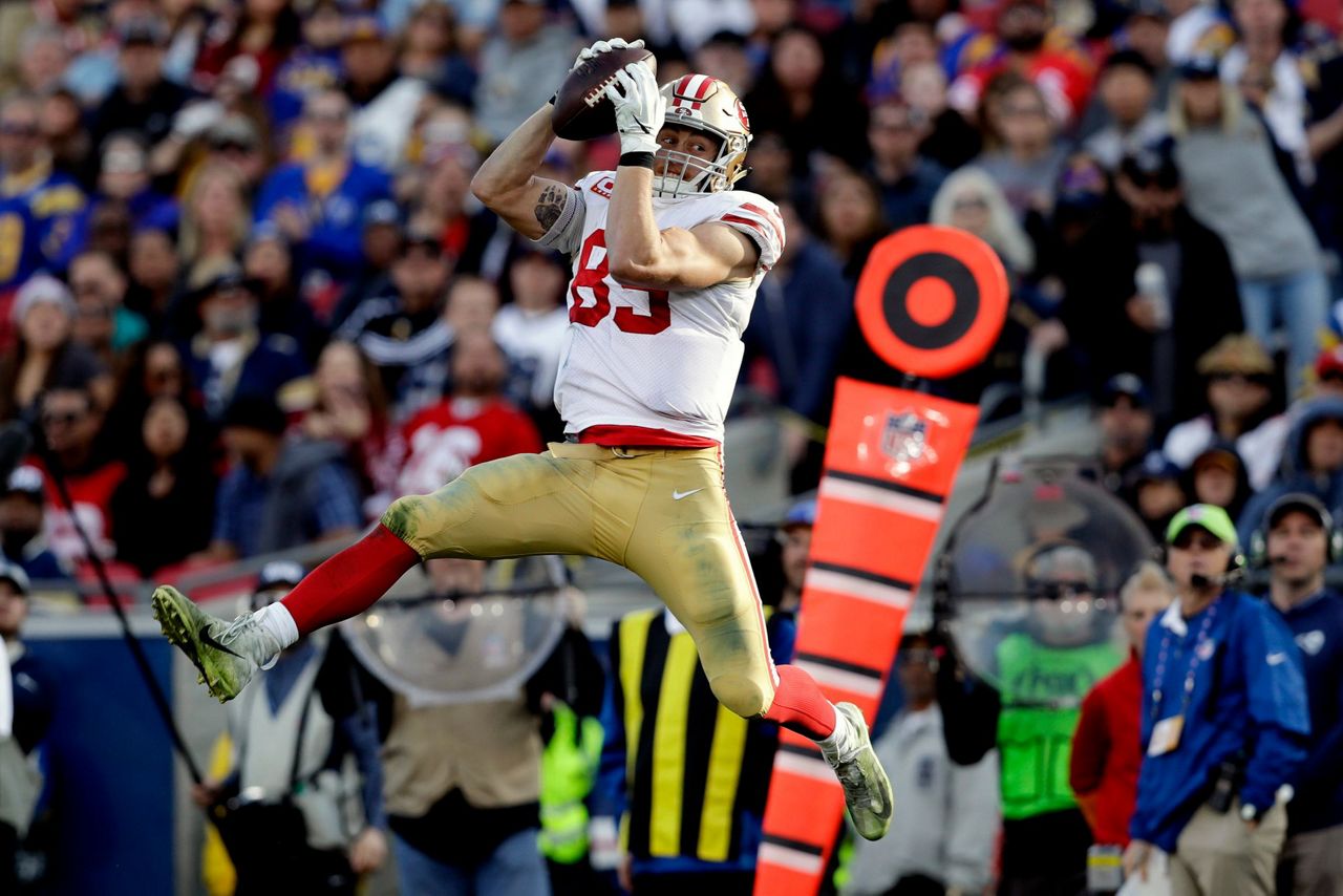 Prolific TE Kittle takes as much in blocking as receiving