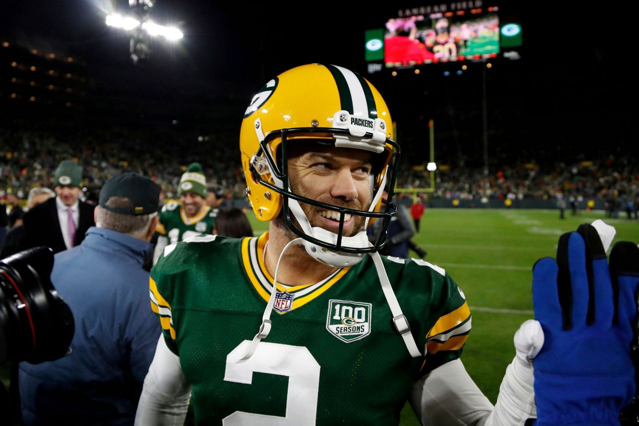 Mason Crosby's emotional week ends on high note for Packers