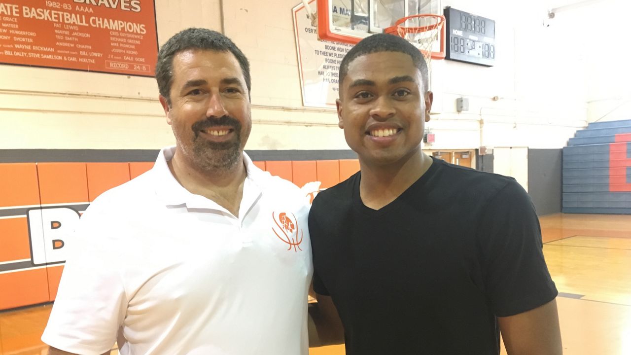 BJ Taylor chases down NBA dream, he first etched out at Boone High School