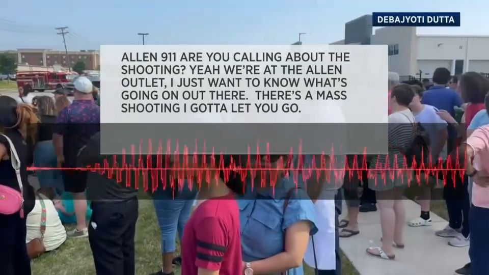 Allen mall shooting 911 calls released