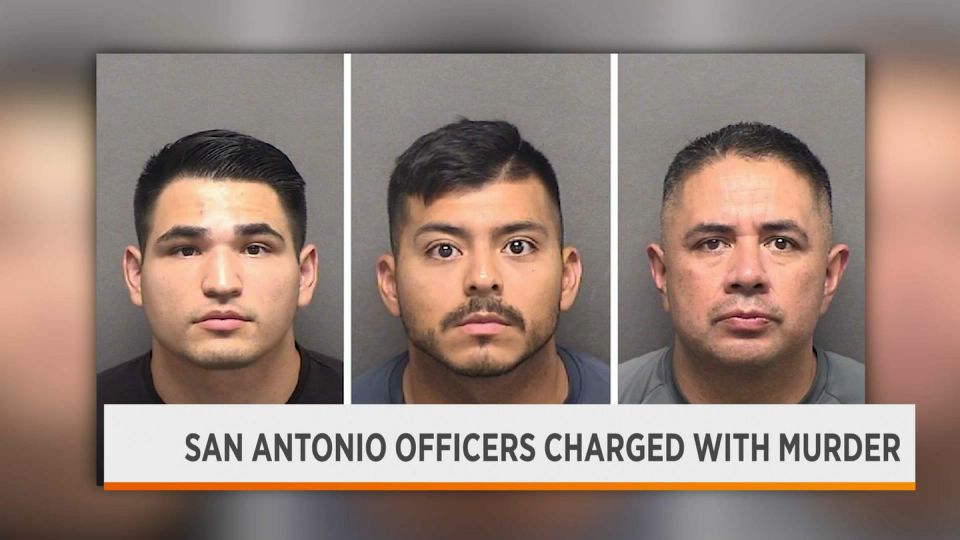 3 San Antonio police officers facing murder charges