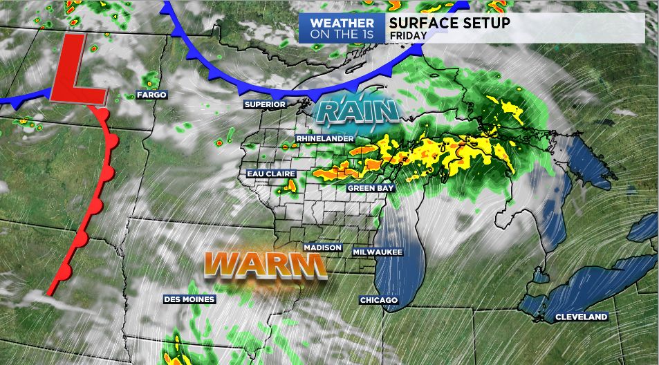 Wisconsin Friday Forecast
