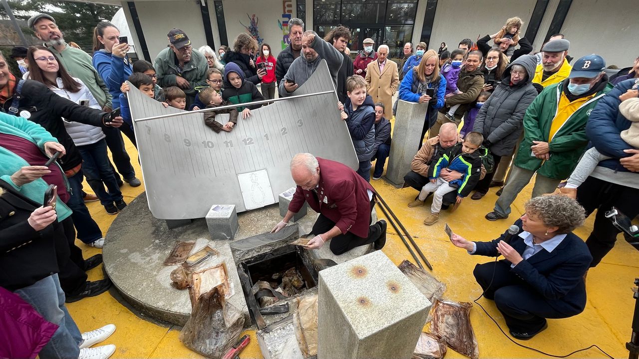 Ecotarium unearths 40 year old Lions Club time capsule