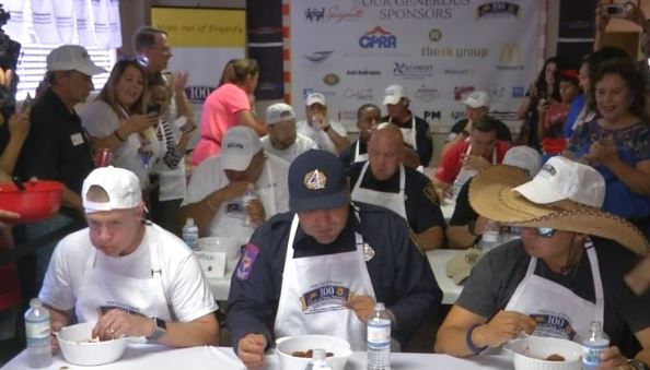 First responders go head-to-head in meatball showdown