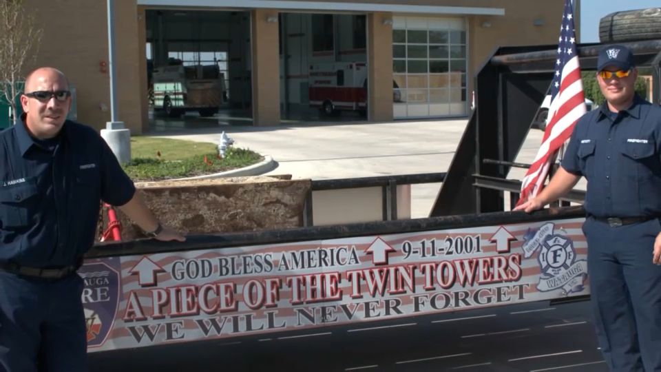 9/11 artifacts on display in Texas