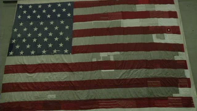 September 11th Memorial Museum Displays National 9/11 Flag to Mark One ...