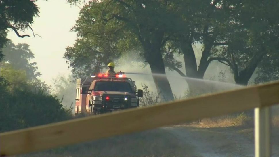 Brush Fire in South Travis County Contained
