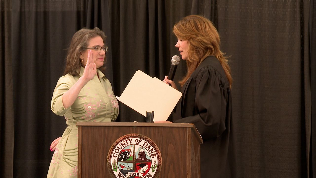Melissa Agard sworn in as next Dane County executive