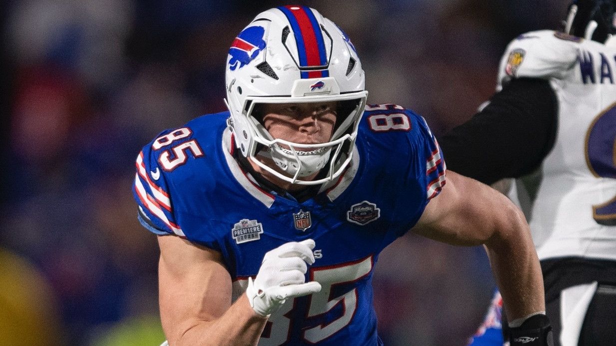 Bills rookie tight end Hawes making immediate impact