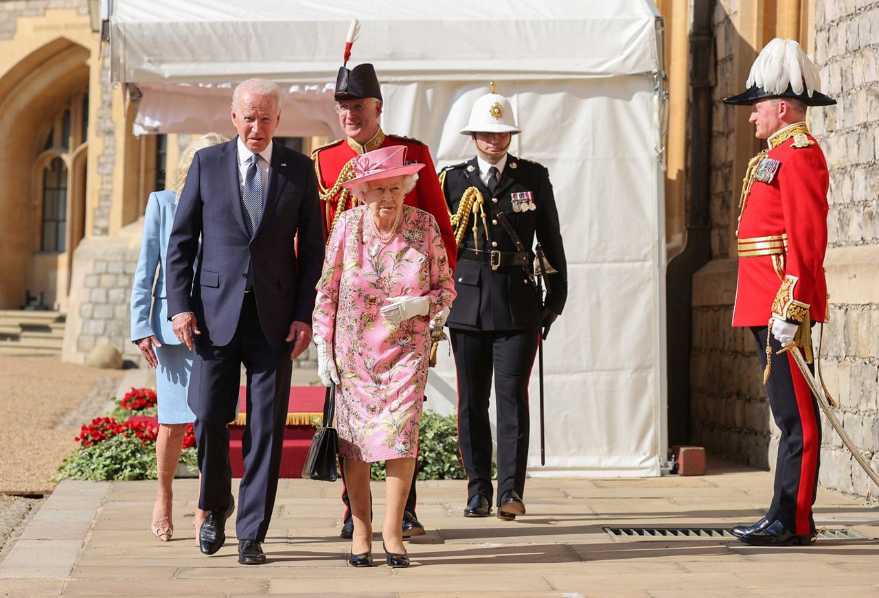 Biden Meets Queen