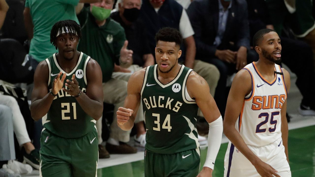 Bucks come home for Game 3 against Suns in NBA Finals
