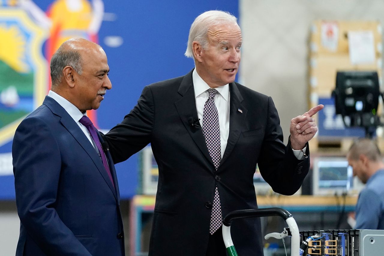 In Poughkeepsie, Biden touts $20B investment from IBM