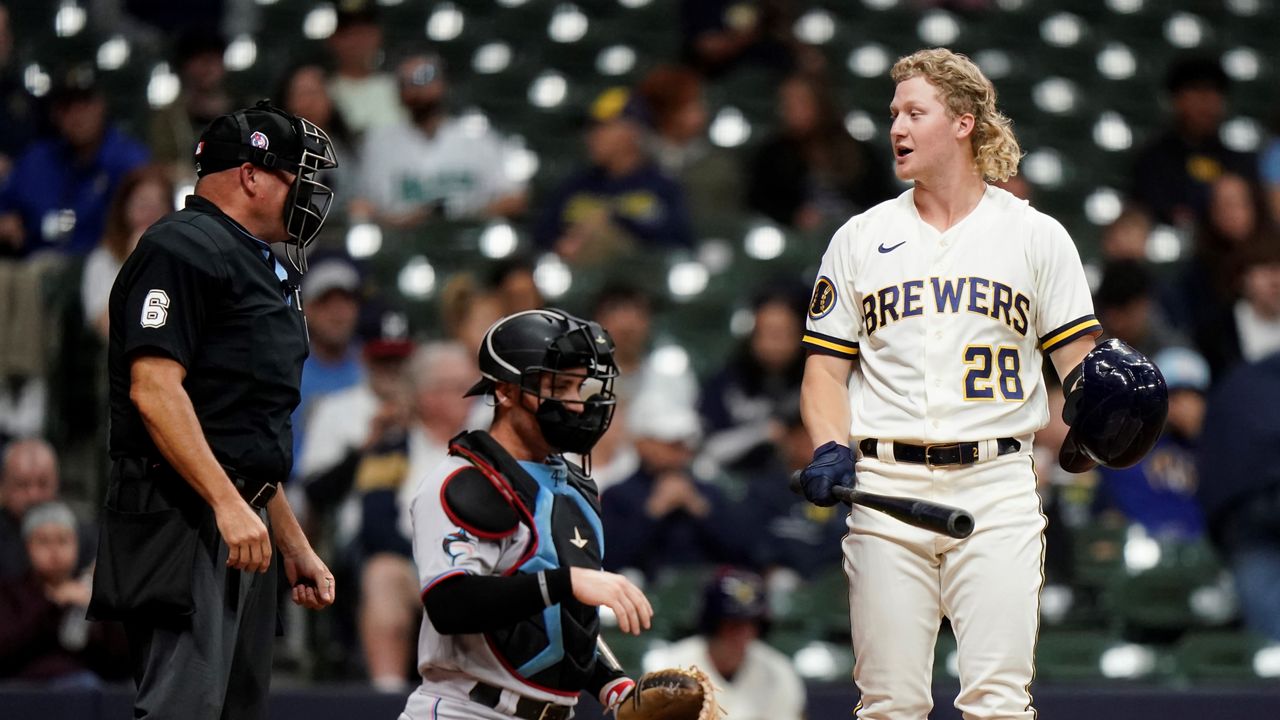 Brewers send Joey Wiemer to minors, activate Blake Perkins