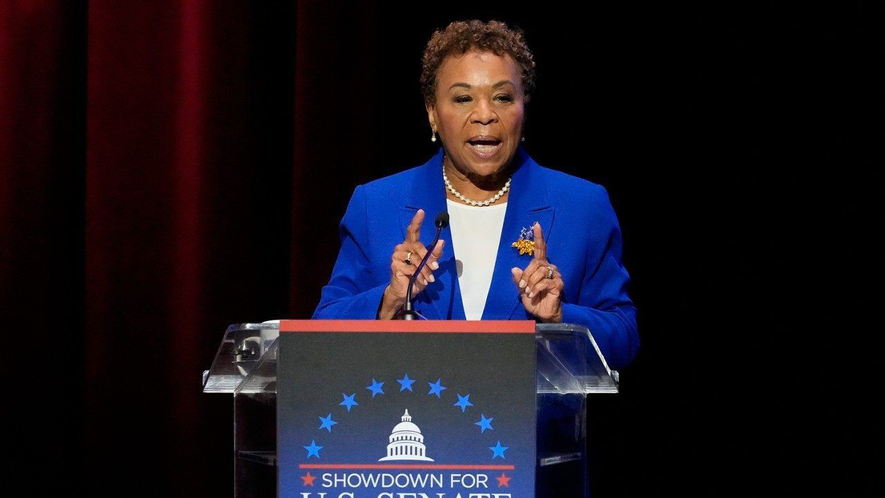 Senate candidate Barbara Lee talks important issues