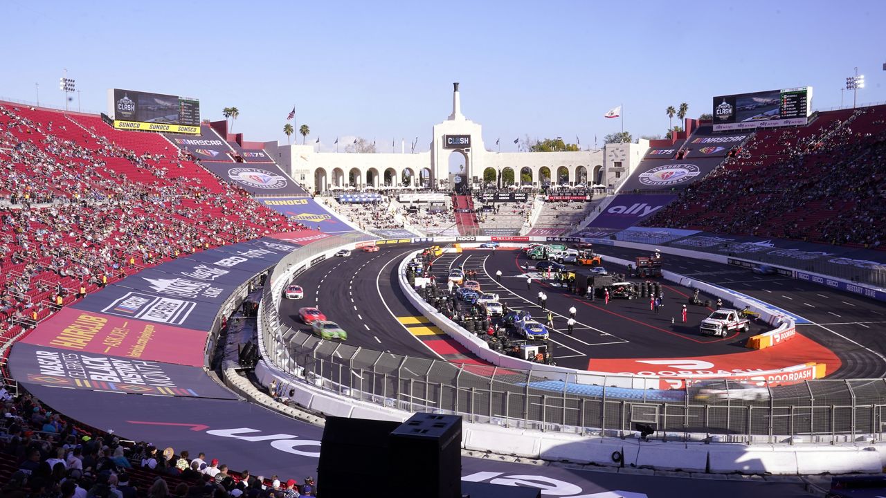 NASCAR returns to the Coliseum with the future uncertain