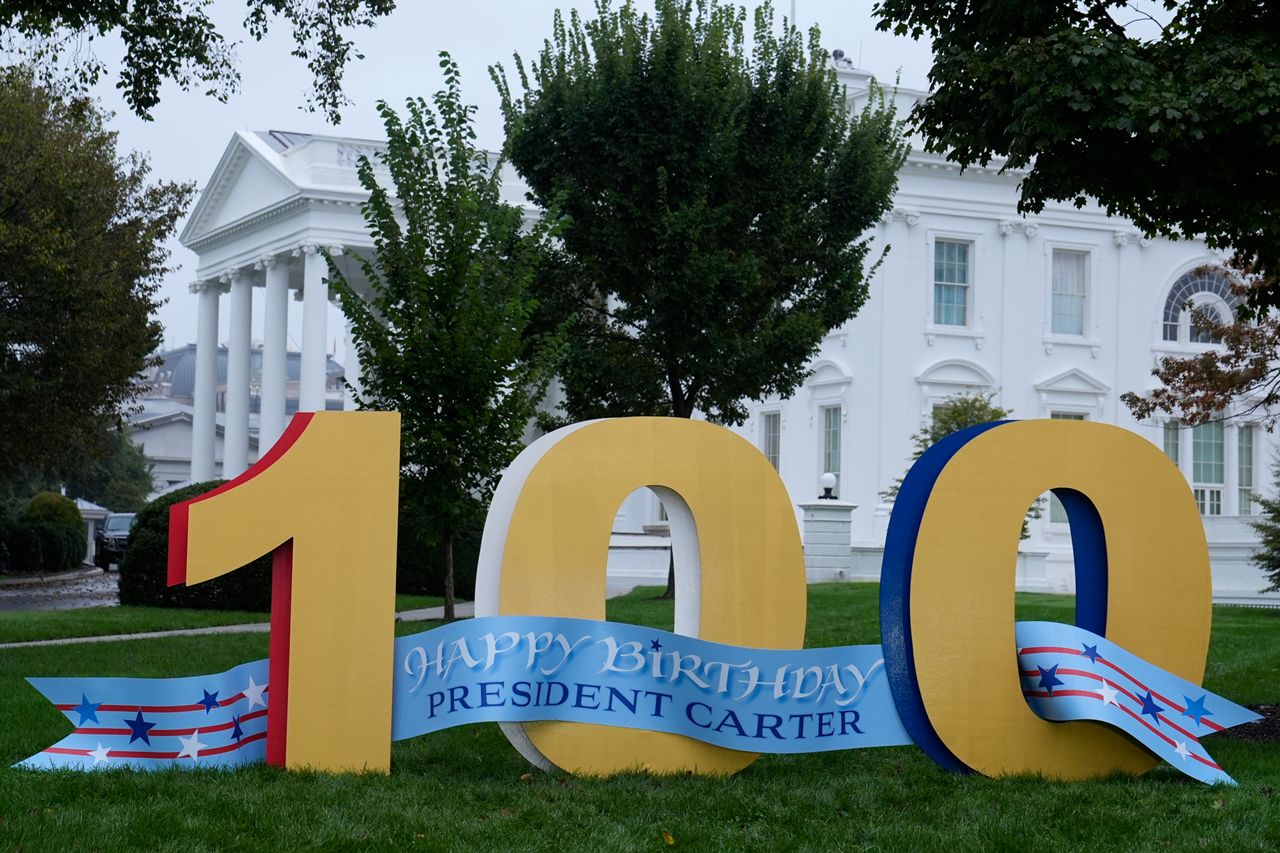 Jimmy Carter, nation’s oldest former president, turns 100